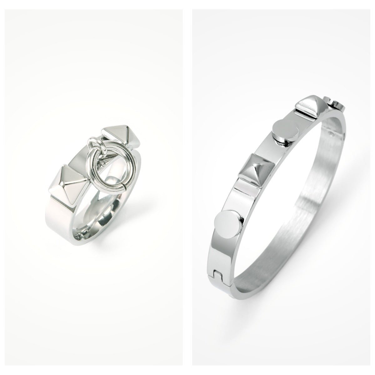 EzaVision - Silver Angitia Bangle £32.99